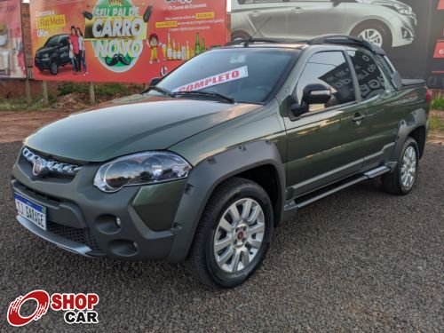 FIAT Strada Adventure Verde 2015 - Caarapó - 1082790 | SHOPCAR