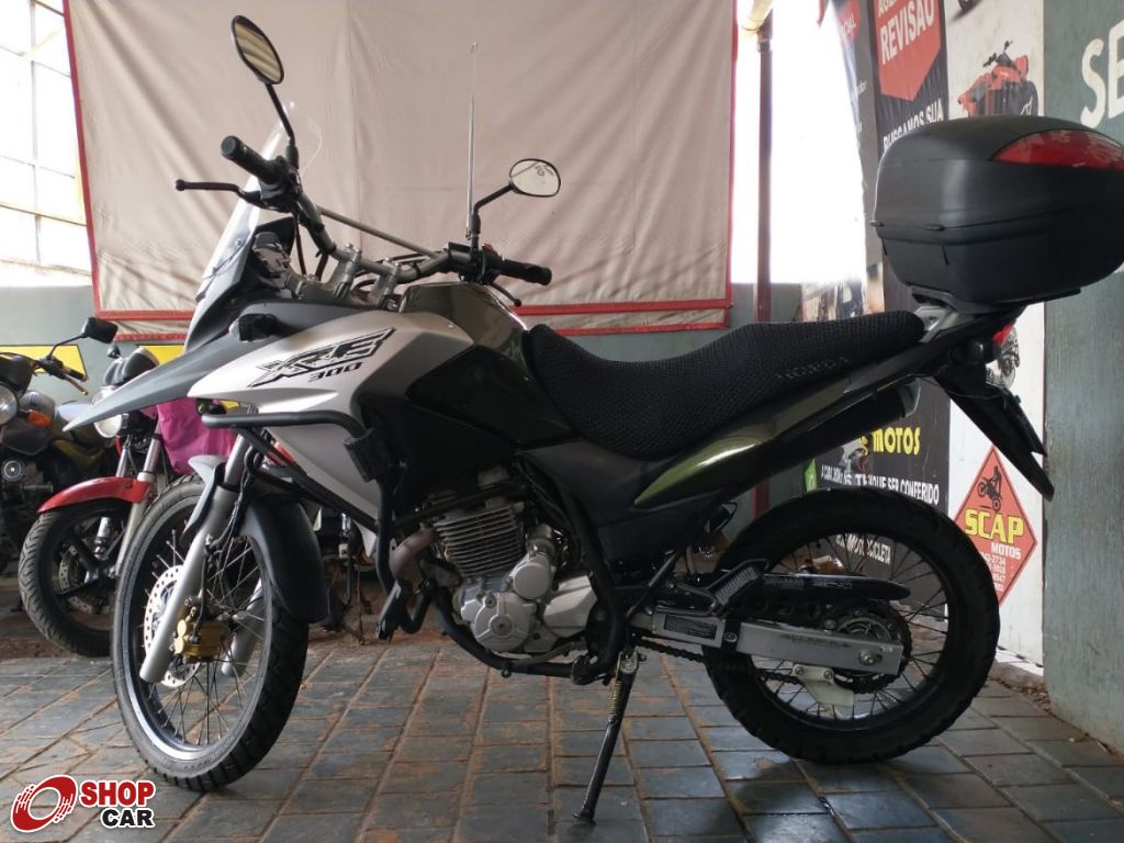 XRE 300 Preta/Verde 2017 - HONDA - Campo Grande - 1035474 | SHOPCAR