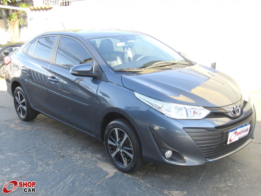Yaris Sedan Azul 2019 - TOYOTA - Campo Grande - 1036986 | SHOPCAR
