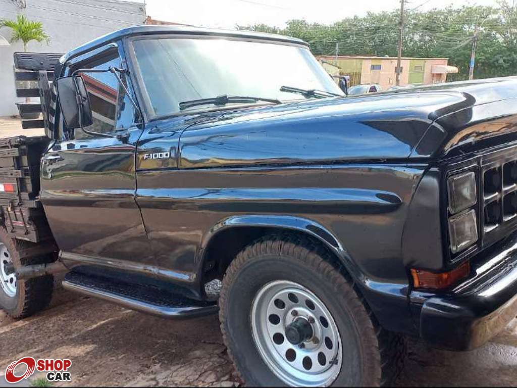 FORD F1000 S.S. Preta 1991 - Campo Grande - 1207956 | SHOPCAR