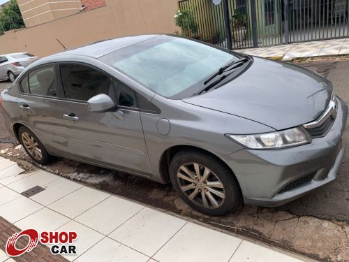 HONDA Civic LXS Chumbo 2014 - Campo Grande - 1218594 | SHOPCAR
