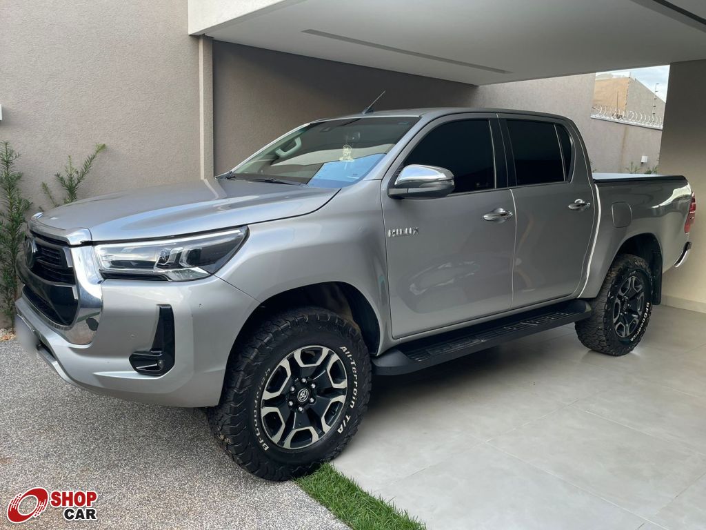 TOYOTA Hilux SRX Prata 2021 - Campo Grande - 1298249 | SHOPCAR